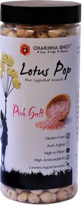 Chakhna Shot Premium Dry Roasted Makkhana Jar, Himalayan Pink Salt ...