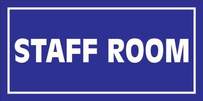 imbue STAFF ROOM, SIGNAGE Emergency Sign Price in India - Buy imbue ...