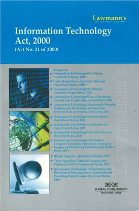 Information Technology Act,2000 Alongwith Rules: Buy Information ...