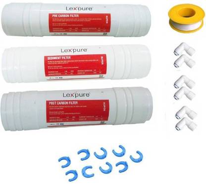 Skibbly Lexpure Classic Pre, Sediment , Post Carbon Inline Filter with ...