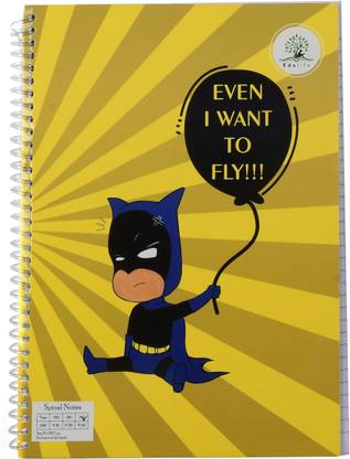 Edulife Spiral A4 Notebook Interleaf 200 Pages Price in India - Buy ...