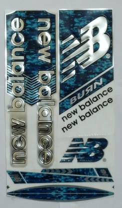 NB NewBalance MSP NewBalance BURN Embossed Cricket Bat Sticker Bat ...