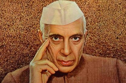 Self Adhesive Jawaharlal Nehru Poster| Nehru Poster |Poster For Wall ...