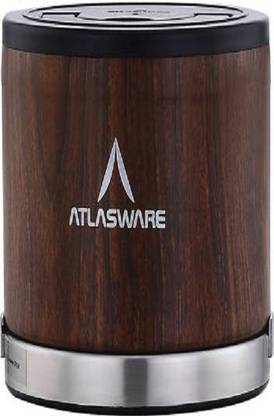 Flipkart.com | Atlasware STAINLESS STEEL LEAK PROOF UNIQUE LUNCH BOX ...
