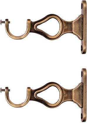 casagold Gold Rod Rail Bracket Metal Price in India - Buy casagold Gold ...