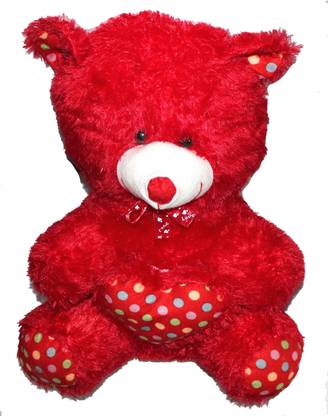 FURFUN TOYS Red Color Teddy Bear 2 feet (60 cm) for Girlfriend ...