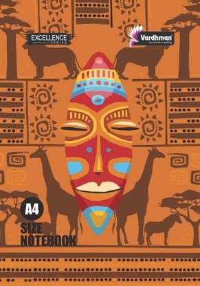 VARDMAN INDUSTRIES EXCELLENCE A4 Notebook SINGLE RULE 280 Pages Price ...