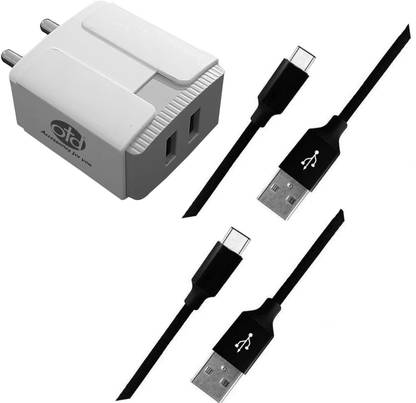 OTD 12 W 2.4 A Multiport Mobile Charger with Detachable Cable - OTD ...