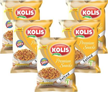kolis Salty 200gm Pack Combo (200gm *5 =1kg) Price in India - Buy kolis ...