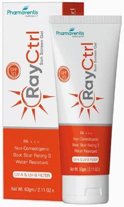 Ray-CTRL SUNSCREEN SPF 50 GEL with Skin Lightening & Moisturising - SPF ...