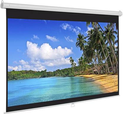 BOSS Motorized Projector Screen (10'x8') 150" (4:3) Projector Screen ...