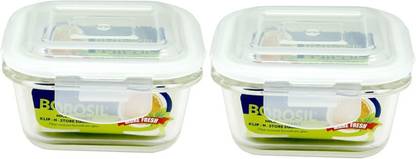 BOROSIL Glass Grocery Container - 320 ml Price in India - Buy BOROSIL ...
