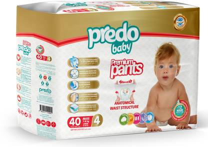Predo Baby Premium Pants, Maxi 7-18kg, Size 4, 40 pieces - L - Buy 40 ...