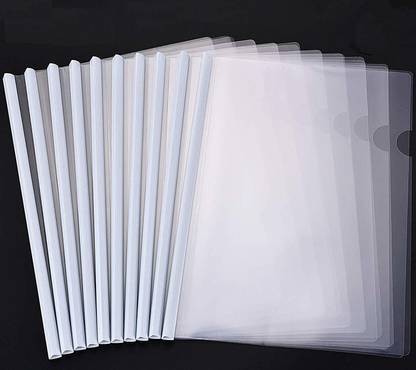 Flipkart.com | JSM Plastic Plastic File Folder for Document Sliding Bar ...
