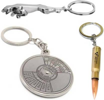 BORING Bullet /metal & 50 years calender Key Chain Price in India - Buy ...