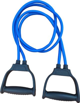 Ligera Blue 2 Wire Toning Tube with Foam Handles Resistance Tube ...