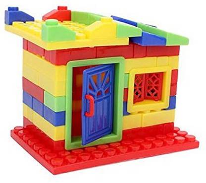 ilaviz Sweet Home Junior Colorful Interlocking Blocks for Kids Ages 3 ...