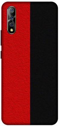 KARJUN Back Cover for Vivo S1, Vivo 1907 Red Denim Printed - KARJUN ...