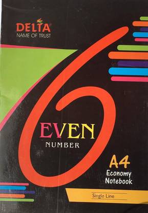 DELTA Full scape A4 Notebook Full Scape 156 Pages Price in India - Buy ...