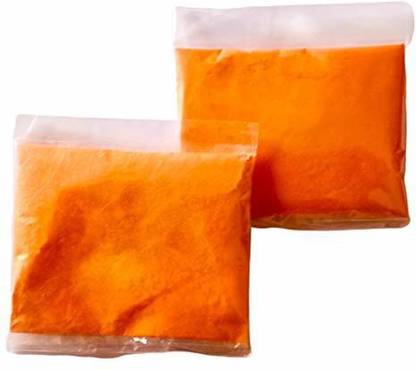 Dms Retail Orange Rangoli Color for Border and Inner Design -50 Grams ...