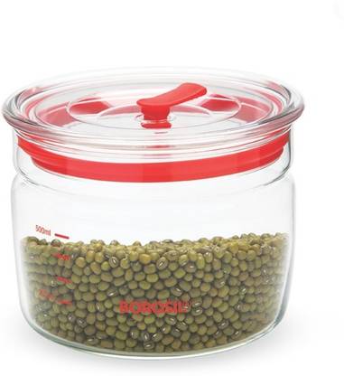 BOROSIL Glass Grocery Container - 550 ml Price in India - Buy BOROSIL ...