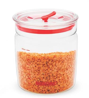 BOROSIL Glass Grocery Container - 1000 ml Price in India - Buy BOROSIL ...