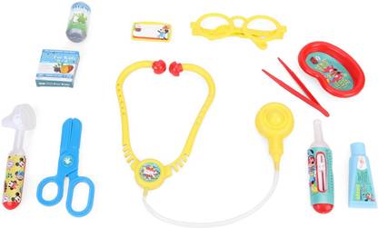 Little Cheeks Mickey Mouse Doctor Set Multicolor - 11 Pieces - Mickey ...