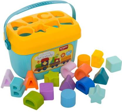 VBE Baby First Blocks Building Blocks, Alphabets and Shapes Learning ...