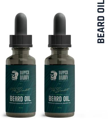 Dapper Daddy The Bandit Beard Oil | Pack of 2 (30 ml each) Hair Oil ...