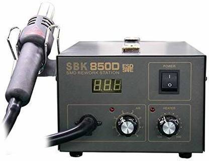 BAKON SBK850D ESD Digital Display Soldering Station 2 in 1 Hot Air Gun ...