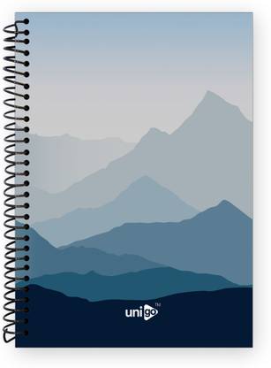 UNIGO Notebook A4 Note Book Unruled / Plain 400 Pages Price in India ...