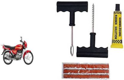 ISHLA Puncher Kit ,Tubeless Tyre Puncture Repair Kit for all types of ...