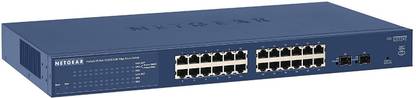 NETGEAR GS724T-400INS Gigabit Smart Managed Pro Switch 24 Ports 1000 ...
