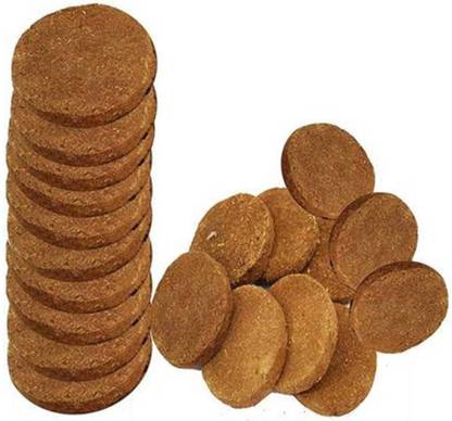 Earth Angels Pure & Original Cow Dung Cake Organic Gobar Ka Upla /Kanda ...