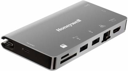 Honeywell 8-in-1 with 4K HDMI,VGA,RJ45 Ethernet,2xUSB 3.0 & Type C 3.0 ...