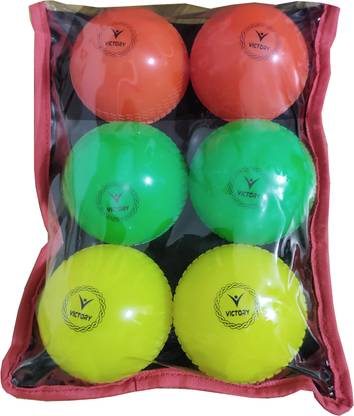 VICTORY Wind Cricket Balls - Made in India (Pack of 6) Cricket ...
