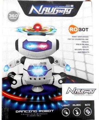 Haulsale Musical Dancing Robot Toy for Kids with Flashing Lights ...