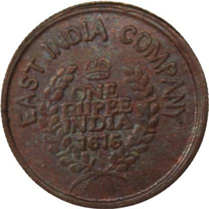 MAX 1 Rupee East India Company 1616 Lord Ram Rare Coin Medieval Coin ...