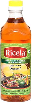 Ricela Rice Bran Oil- 1L Rice Bran Oil Plastic Bottle Price in India ...