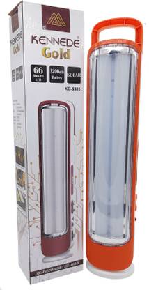 KENNEDE Gold 66 Hi-Bright LED Tube Emergency Light Lantern For Home ...