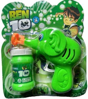 YTMM DS RETAIL BEN 10 BUBBLE GUN Guns & Darts (Green) Guns & Darts - DS ...