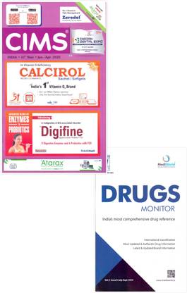 Cims Jan To April With Drug Monitor Pack Of 2 Books: Buy Cims Jan To ...