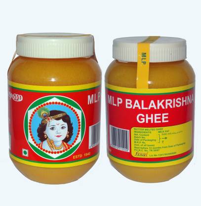mlp balakrishna ghee Cow Ghee 500ml Twin Pack 1 L Plastic Bottle Price ...