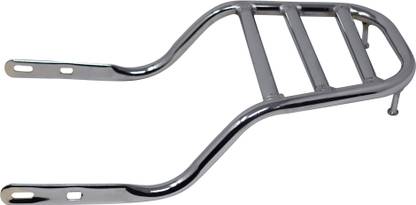 Ramanta 1 PC Bullet Chrome Luggage Carrier for Bullet Classic Battle ...