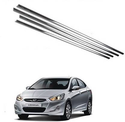 After cars AFTWLG0022 Chrome Hyundai Verna Side Garnish Price in India ...