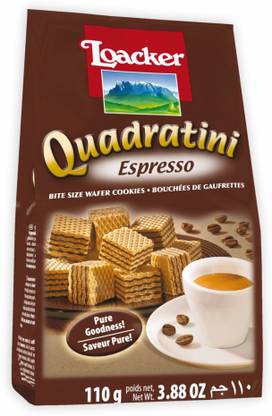 LOACKER Quadratini Espresso - Italy Wafers Price in India - Buy LOACKER ...