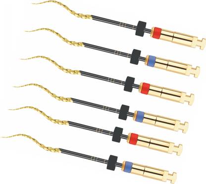 Micro Mega Hero Gold HEAT TREATED NITI ROTARY FILES (25/4% REFILL PACK ...