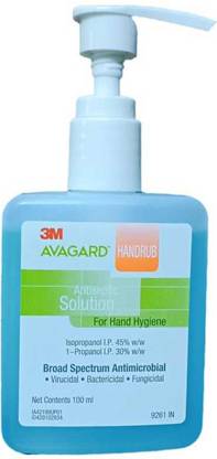 3M HANDRUB-100ML [PACK OF 4 PIECE] Hand Rub Bottle - Price in India ...