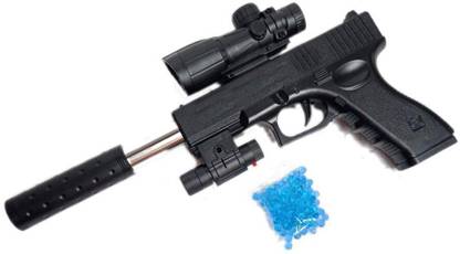 Toyvala SUPER POWERED GLOCK MODEL PUBG SHOOTING GUN TOY FOR KIDS WITH ...