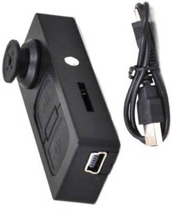 AMPLOX ™ Button Hidden Camera with SD Card Best Spy Hidden Video ...